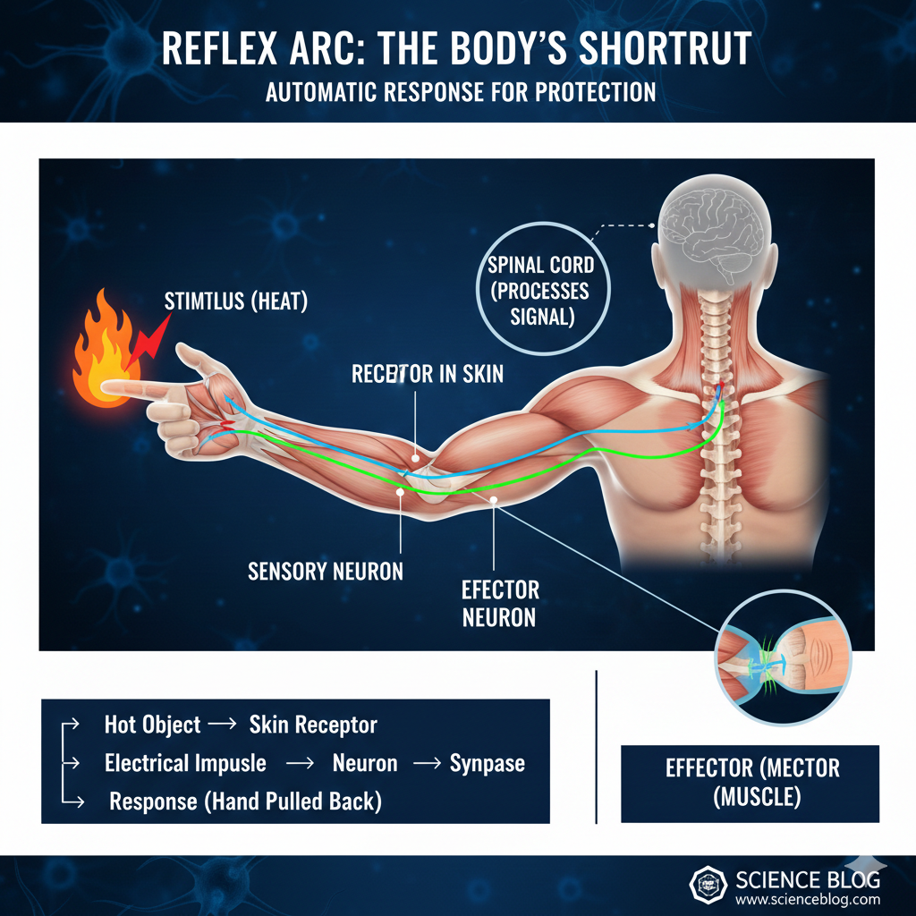 What Happens in Reflex Actions? – The Bio Brief