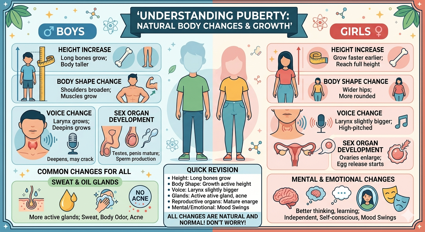 Changes at Puberty – The Bio Brief
