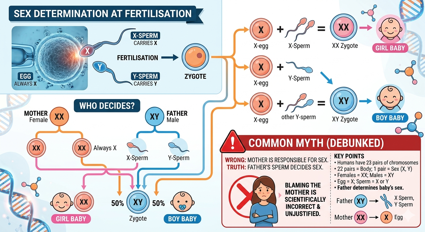 How is the Sex of the Baby Determined? – The Bio Brief